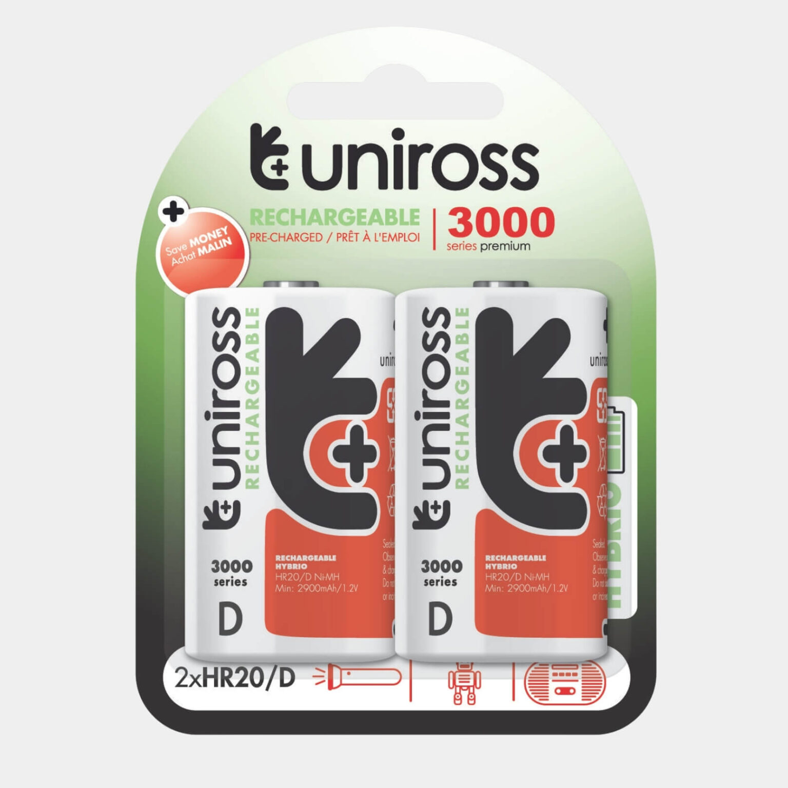 Rechargeable Batteries Archives - Uniross