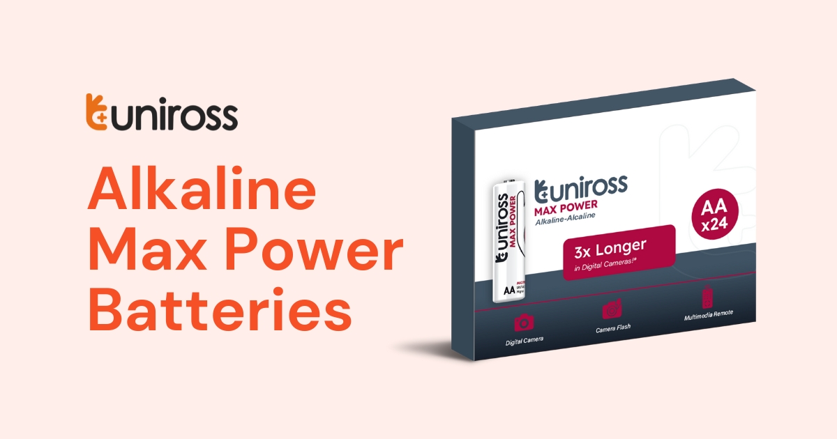 Alkaline Max Power - Uniross