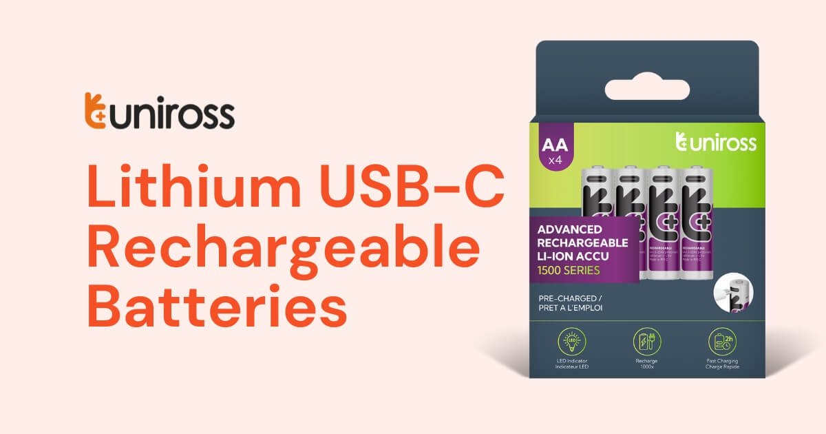 Lithium USB-C - Uniross