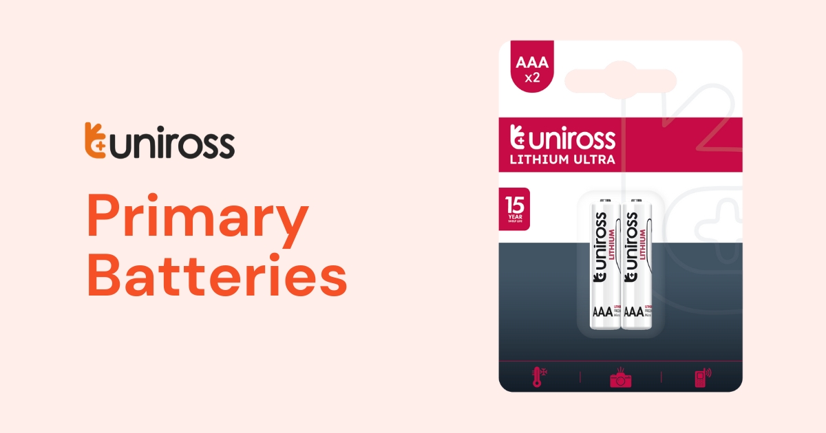 Primary Batteries - Uniross