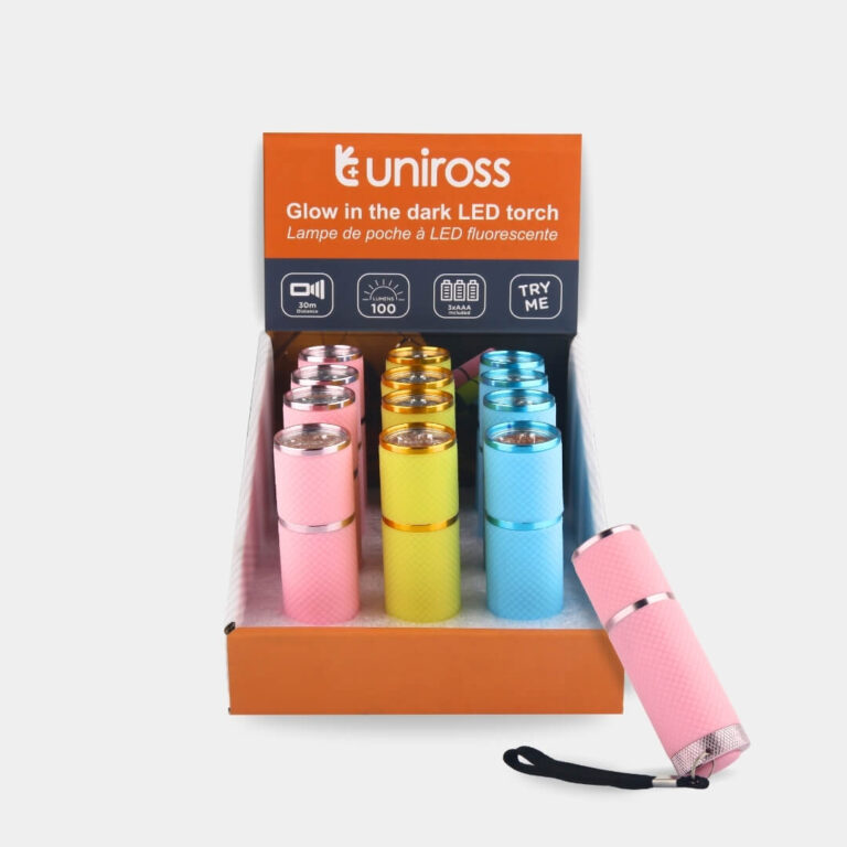 Uniross Glow in the dark torch - 70lm - Uniross