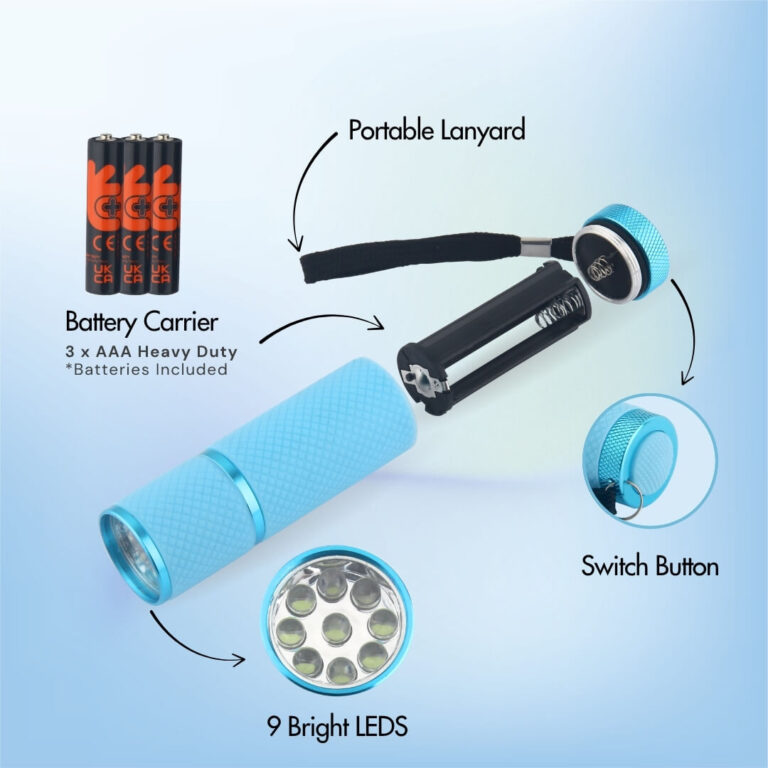 Uniross Glow in the dark torch - 70lm - Uniross